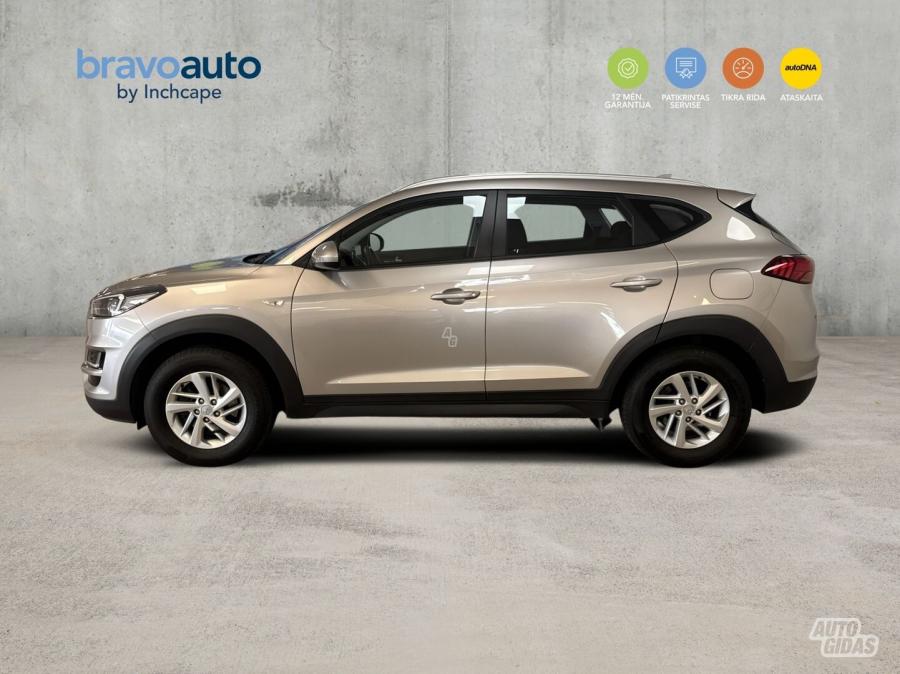 Grey Hyundai Tucson 2019 in Vilnius, with an engine capacity of 1.60 L and mileage of 127 thousand km for 14500 €, photo 3 on AUTOMOTO.COM.LV