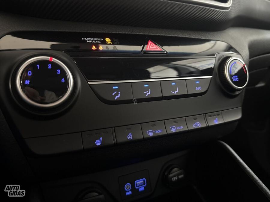Grey Hyundai Tucson 2019 in Vilnius, with an engine capacity of 1.60 L and mileage of 127 thousand km for 14500 €, photo 20 on AUTOMOTO.COM.LV