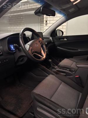 Grey Hyundai Tucson 2019 in Riga, with an engine capacity of 1.60 L and mileage of 63 thousand km for 17000 €, photo 8 on AUTOMOTO.COM.LV