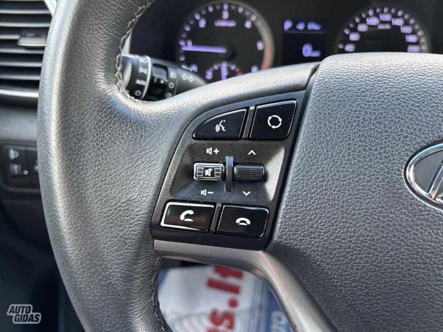 Pelēks Hyundai Tucson 2019 Kauņa, ar dzinēja tilpumu 1.60 L un nobraukumu 296 tūkst. km par 11999 €, foto 23 vietnē AUTOMOTO.COM.LV