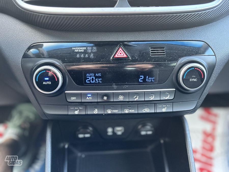 Pelēks Hyundai Tucson 2019 Kauņa, ar dzinēja tilpumu 1.60 L un nobraukumu 296 tūkst. km par 11999 €, foto 30 vietnē AUTOMOTO.COM.LV