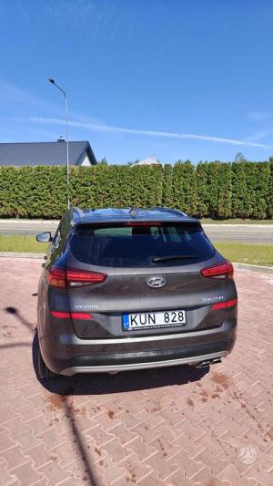 Pelēks Hyundai Tucson 2019 Viļņa, ar dzinēja tilpumu 1.59 L un nobraukumu 145 tūkst. km par 14999 €, foto 7 vietnē AUTOMOTO.COM.LV