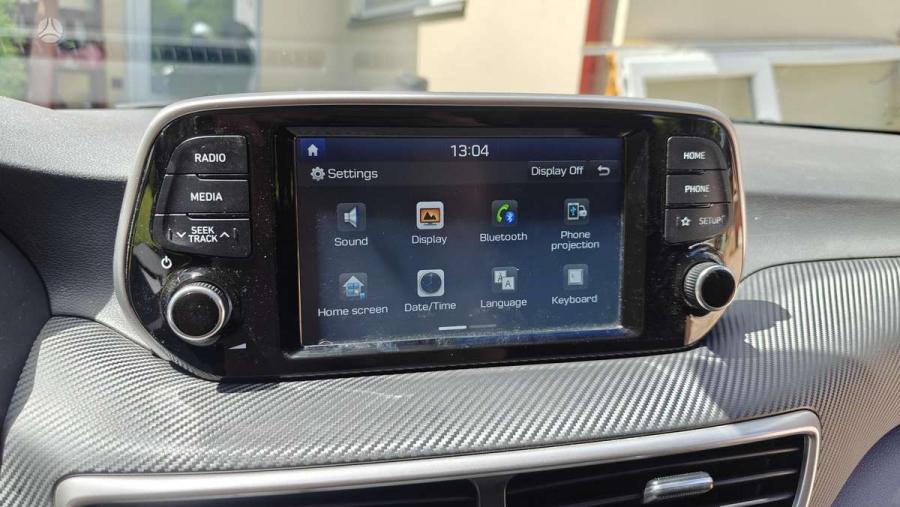 Pelēks Hyundai Tucson 2019 Viļņa, ar dzinēja tilpumu 1.59 L un nobraukumu 145 tūkst. km par 14999 €, foto 11 vietnē AUTOMOTO.COM.LV