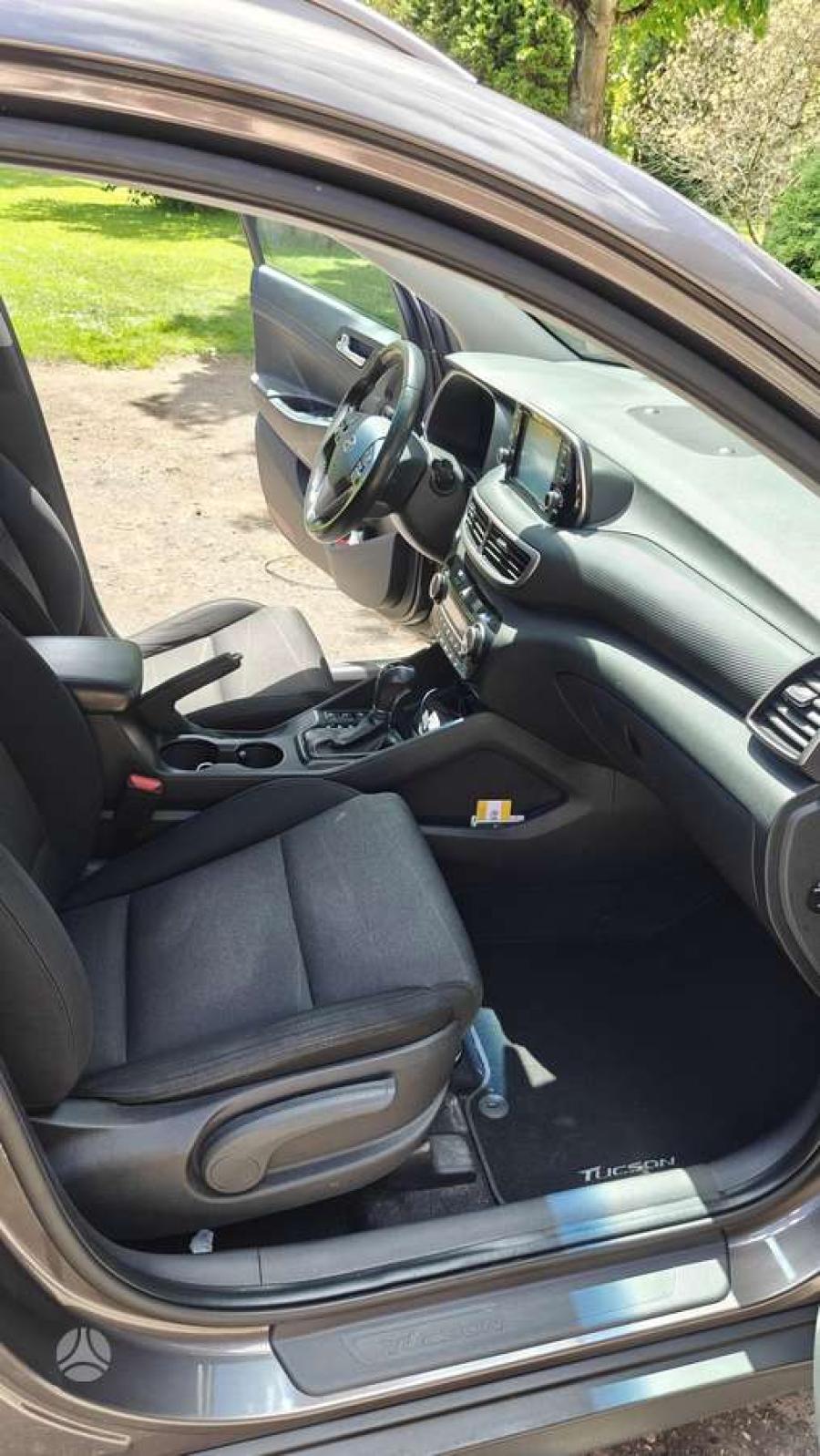 Pelēks Hyundai Tucson 2019 Viļņa, ar dzinēja tilpumu 1.59 L un nobraukumu 145 tūkst. km par 14999 €, foto 20 vietnē AUTOMOTO.COM.LV