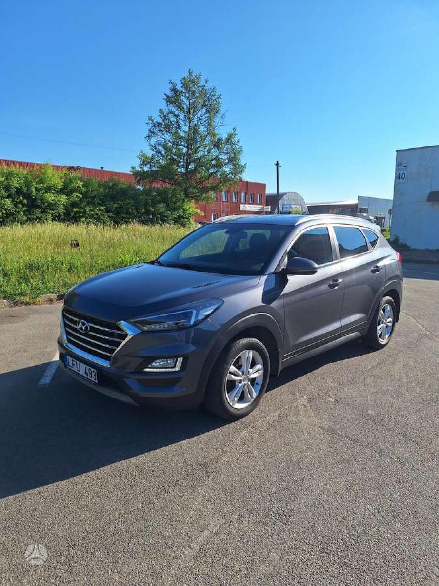 Pelēks Hyundai Tucson 2019 Klaipėda, ar dzinēja tilpumu 1.60 L un nobraukumu 135 tūkst. km par 14900 €, foto 1 vietnē AUTOMOTO.COM.LV