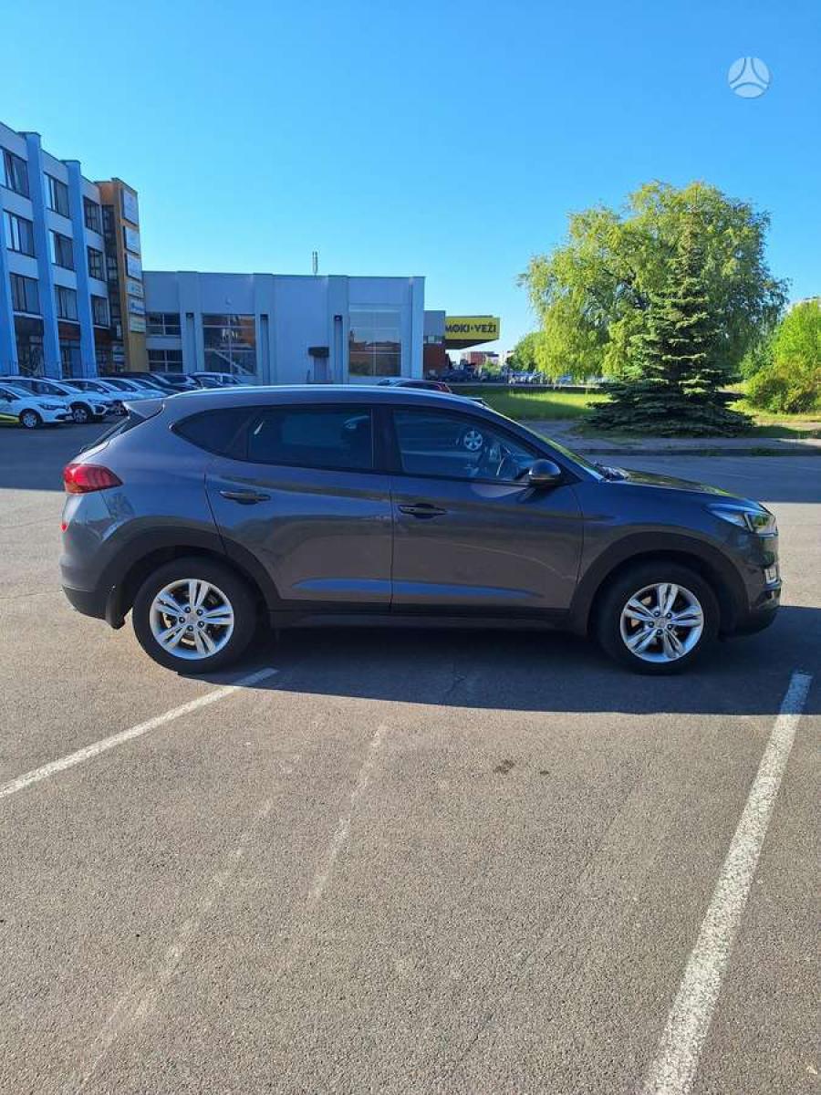 Pelēks Hyundai Tucson 2019 Klaipėda, ar dzinēja tilpumu 1.60 L un nobraukumu 135 tūkst. km par 14900 €, foto 5 vietnē AUTOMOTO.COM.LV