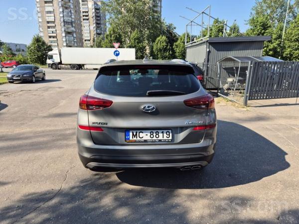 Pelēks Hyundai Tucson 2019 Rīga, ar dzinēja tilpumu 1.60 L un nobraukumu 67 tūkst. km par 16990 €, foto 7 vietnē AUTOMOTO.COM.LV