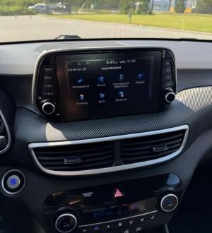 Grey Hyundai Tucson 2019 in Telschi, with an engine capacity of 1.60 L and mileage of 170 thousand km for 12690 €, photo 16 on AUTOMOTO.COM.LV