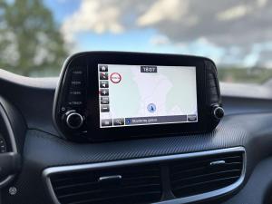 Grey Hyundai Tucson 2019 in Kaunas, with an engine capacity of 1.60 L and mileage of 296 thousand km for 11300 €, photo 27 on AUTOMOTO.COM.LV