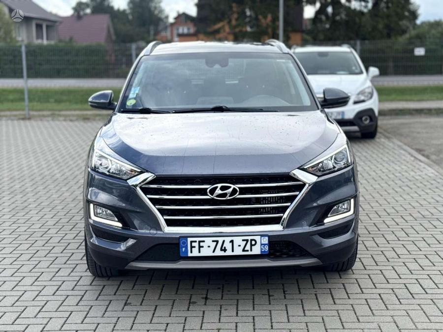 Pelēks Hyundai Tucson 2019 Tauragė, ar dzinēja tilpumu 1.60 L un nobraukumu 96 tūkst. km par 13200 €, foto 4 vietnē AUTOMOTO.COM.LV