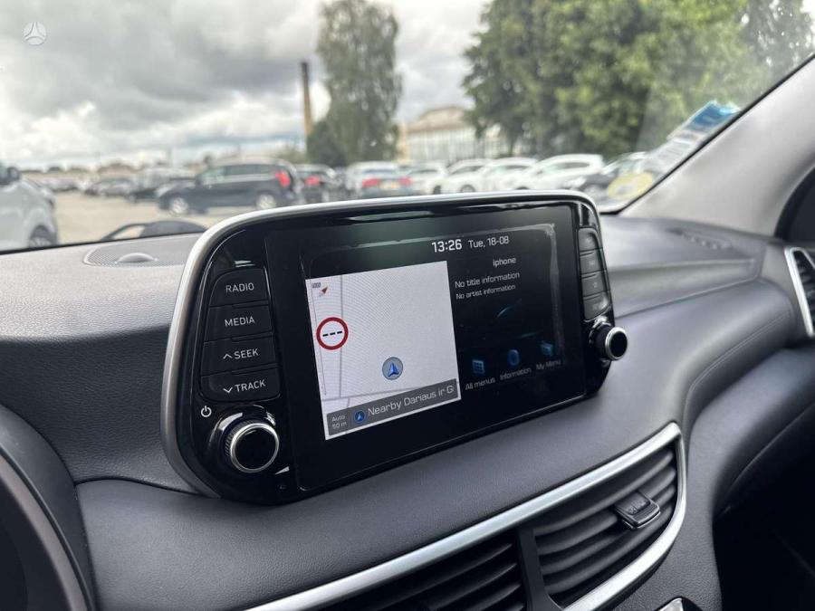 Pelēks Hyundai Tucson 2019 Tauragė, ar dzinēja tilpumu 1.60 L un nobraukumu 96 tūkst. km par 13200 €, foto 10 vietnē AUTOMOTO.COM.LV