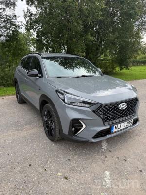 Grey Hyundai Tucson 2019 in Riga, with an engine capacity of 1.60 L and mileage of 199 thousand km for 16500 €, photo  on AUTOMOTO.COM.LV