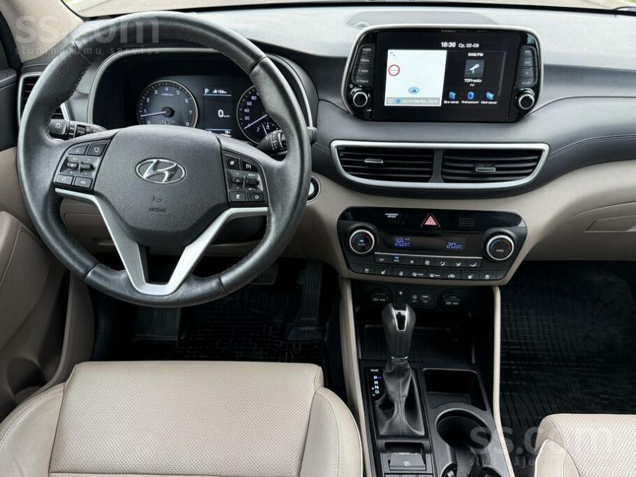 Pelēks Hyundai Tucson 2019 Liepāja, ar dzinēja tilpumu 1.60 L un nobraukumu 50 tūkst. km par 20900 €, foto 12 vietnē AUTOMOTO.COM.LV