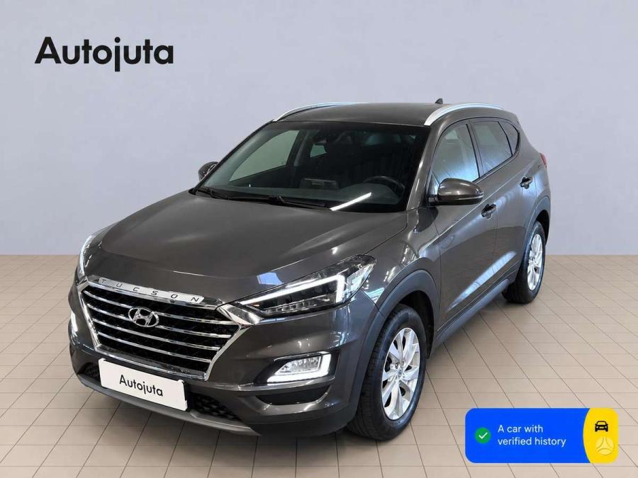 Grey Hyundai Tucson 2019 in Kaunas, with an engine capacity of 1.59 L and mileage of 45 thousand km for 16500 €, photo 3 on AUTOMOTO.COM.LV