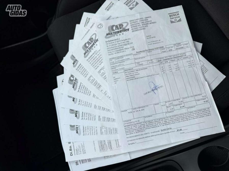 Серый Хендай Туксон 2019 в Паневежис, объемом двигателя 1.60 л и пробегом 199 тыс. км за 10300 €, фото 23 на AUTOMOTO.COM.LV