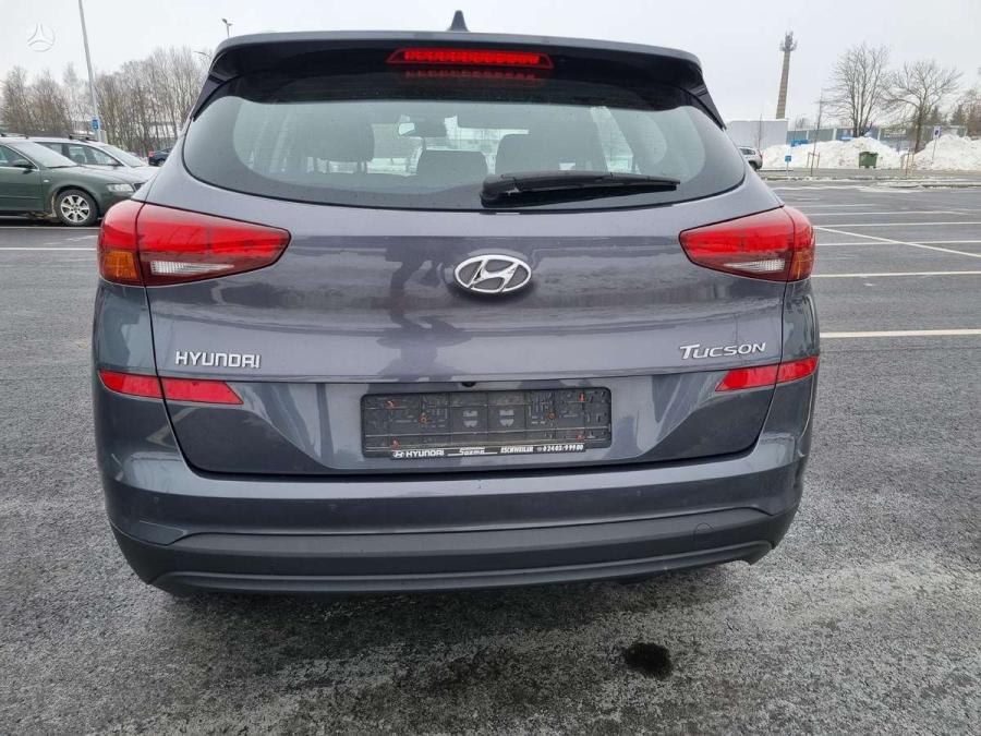 Grey Hyundai Tucson 2020 in Kaunas, with an engine capacity of 1.59 L and mileage of 147 thousand km for 13750 €, photo 7 on AUTOMOTO.COM.LV
