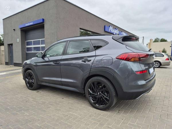 Grey Hyundai Tucson 2020 in Taurage, with an engine capacity of 1.60 L and mileage of 107 thousand km for 14900 €, photo 7 on AUTOMOTO.COM.LV