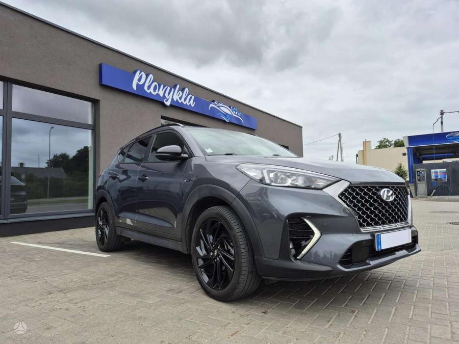 Pelēks Hyundai Tucson 2020 Tauragė, ar dzinēja tilpumu 1.60 L un nobraukumu 107 tūkst. km par 14900 €, foto 14 vietnē AUTOMOTO.COM.LV