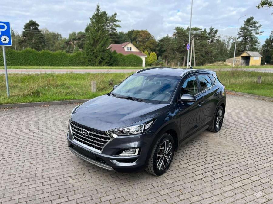 Pelēks Hyundai Tucson 2020 Utena, ar dzinēja tilpumu 1.59 L un nobraukumu 134 tūkst. km par 15500 €, foto 1 vietnē AUTOMOTO.COM.LV