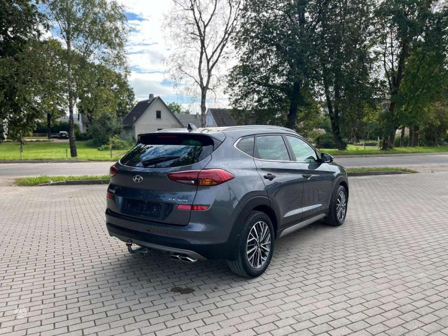Pelēks Hyundai Tucson 2020 Utena, ar dzinēja tilpumu 1.59 L un nobraukumu 134 tūkst. km par 15500 €, foto 6 vietnē AUTOMOTO.COM.LV
