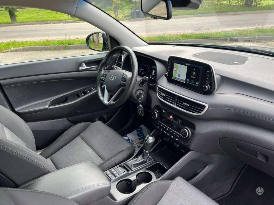 Pelēks Hyundai Tucson 2020 Utena, ar dzinēja tilpumu 1.59 L un nobraukumu 134 tūkst. km par 15500 €, foto 19 vietnē AUTOMOTO.COM.LV