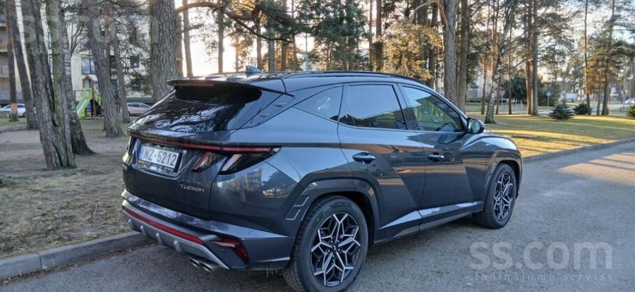 Pelēks Hyundai Tucson 2021 Rīga, ar dzinēja tilpumu 1.60 L un nobraukumu 62 tūkst. km par 23900 €, foto 3 vietnē AUTOMOTO.COM.LV