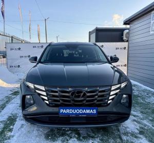 Grey Hyundai Tucson 2021 in Panevezys, with an engine capacity of 1.60 L and mileage of 119 thousand km for 20800 €, photo 3 on AUTOMOTO.COM.LV