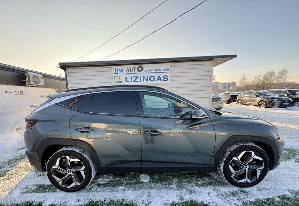 Pelēks Hyundai Tucson 2021 Panevēža, ar dzinēja tilpumu 1.60 L un nobraukumu 119 tūkst. km par 20800 €, foto 5 vietnē AUTOMOTO.COM.LV