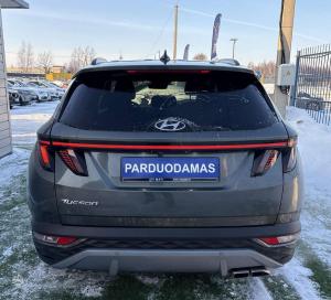 Grey Hyundai Tucson 2021 in Panevezys, with an engine capacity of 1.60 L and mileage of 119 thousand km for 20800 €, photo 7 on AUTOMOTO.COM.LV