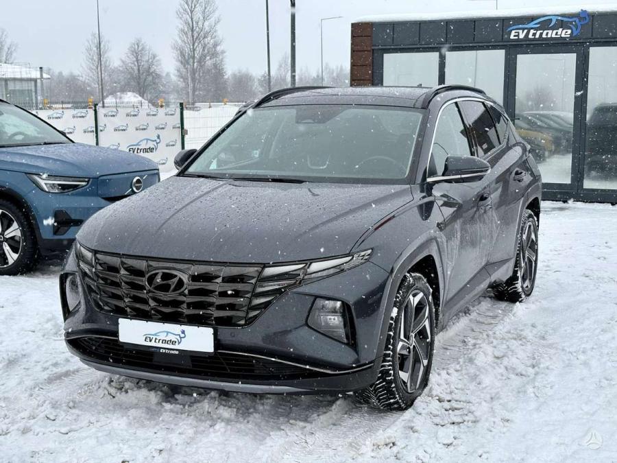 Pelēks Hyundai Tucson 2021 Viļņa, ar dzinēja tilpumu 1.60 L un nobraukumu 171 tūkst. km par 22800 €, foto 1 vietnē AUTOMOTO.COM.LV