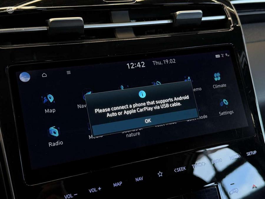 Pelēks Hyundai Tucson 2021 Kauņa, ar dzinēja tilpumu 1.60 L un nobraukumu 125 tūkst. km par 20990 €, foto 34 vietnē AUTOMOTO.COM.LV