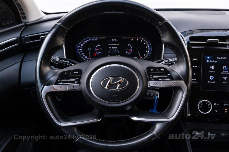 Grey Hyundai Tucson 2021 in Riga, with an engine capacity of 1.60 L and mileage of 70 thousand km for 18950 €, photo 19 on AUTOMOTO.COM.LV