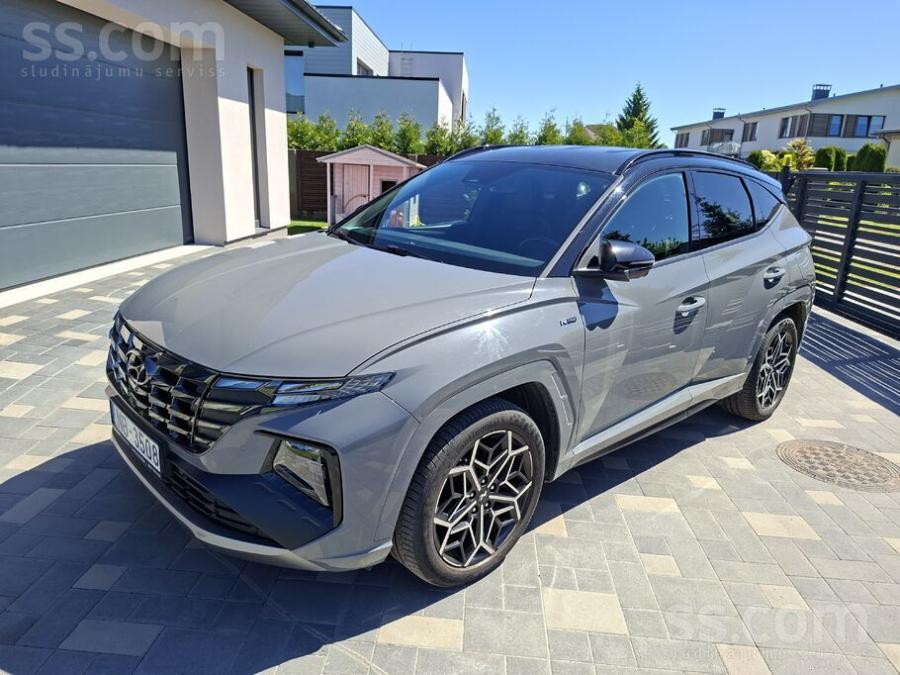 Pelēks Hyundai Tucson 2021 Rīga, ar dzinēja tilpumu 1.60 L un nobraukumu 39 tūkst. km par 22900 €, foto 3 vietnē AUTOMOTO.COM.LV