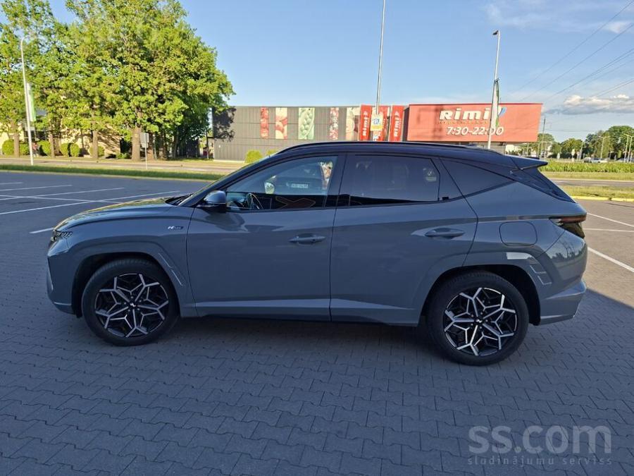 Pelēks Hyundai Tucson 2021 Rīga, ar dzinēja tilpumu 1.60 L un nobraukumu 39 tūkst. km par 22900 €, foto 6 vietnē AUTOMOTO.COM.LV
