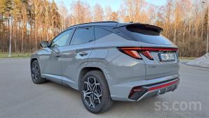 Grey Hyundai Tucson 2021 in Riga, with an engine capacity of 1.60 L and mileage of 39 thousand km for 24290 €, photo 5 on AUTOMOTO.COM.LV