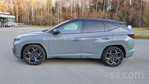 Grey Hyundai Tucson 2021 in Riga, with an engine capacity of 1.60 L and mileage of 39 thousand km for 24290 €, photo 7 on AUTOMOTO.COM.LV