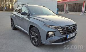 Grey Hyundai Tucson 2021 in Riga, with an engine capacity of 1.60 L and mileage of 39 thousand km for 24290 €, photo 9 on AUTOMOTO.COM.LV