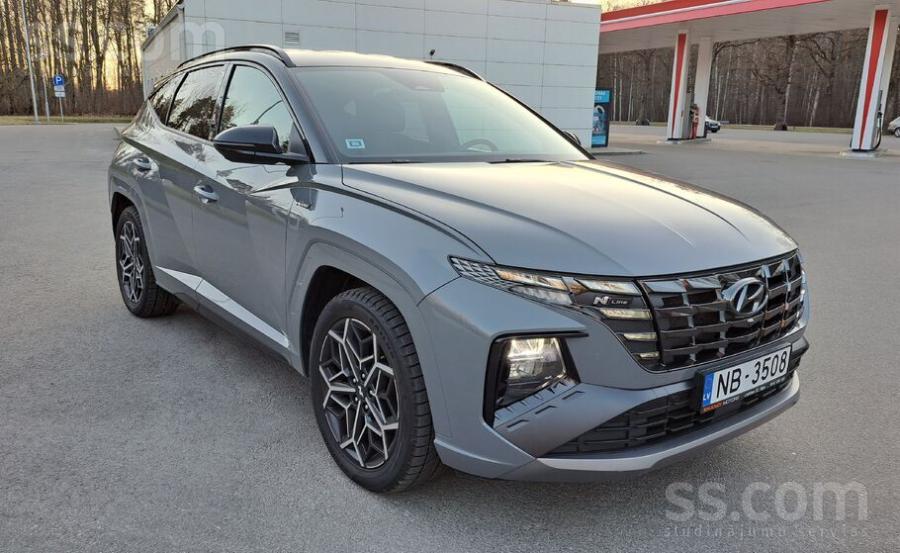 Grey Hyundai Tucson 2021 in Riga, with an engine capacity of 1.60 L and mileage of 39 thousand km for 24290 €, photo 9 on AUTOMOTO.COM.LV