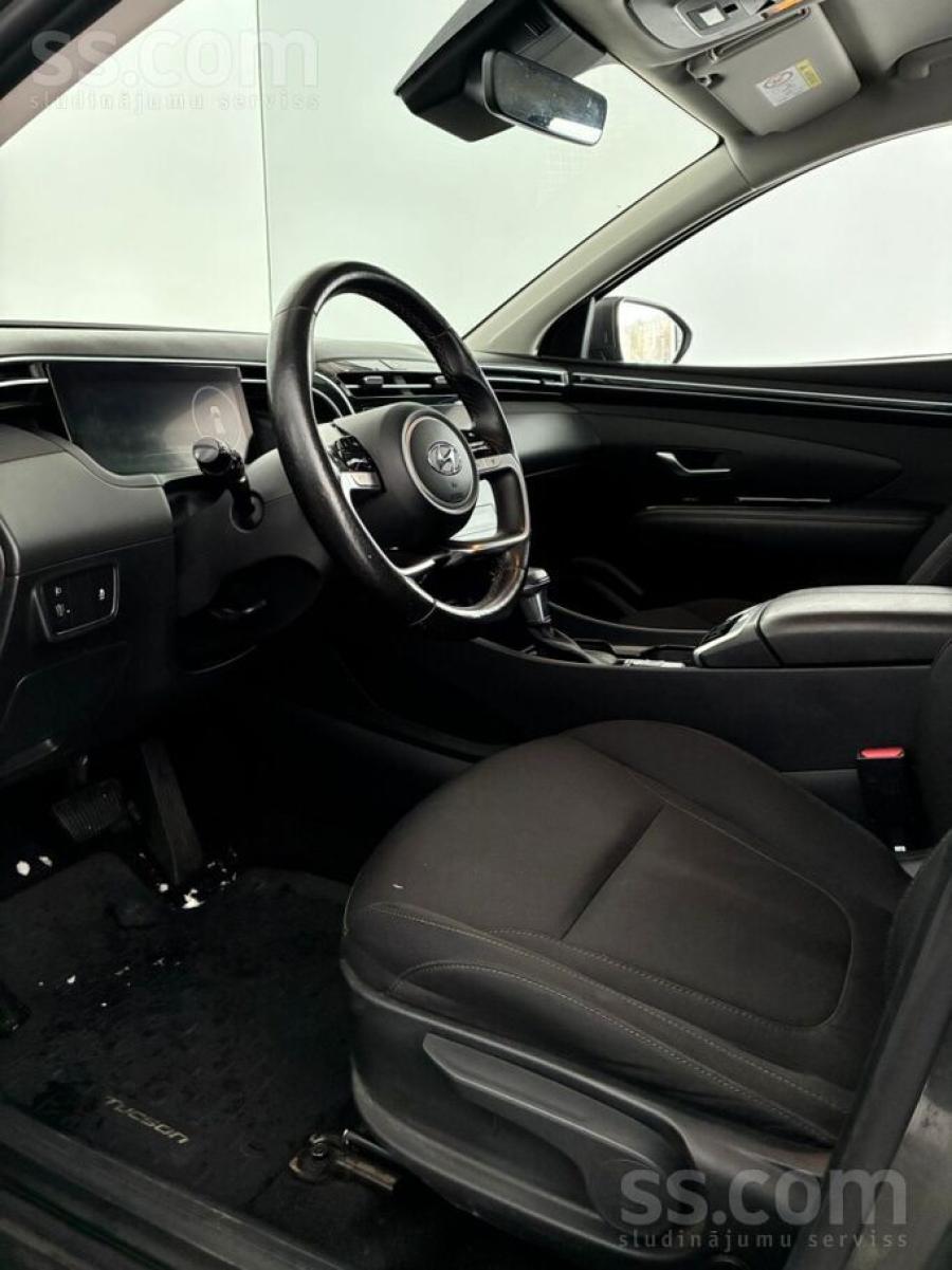Pelēks Hyundai Tucson 2021 Rīga, ar dzinēja tilpumu 1.60 L un nobraukumu 107 tūkst. km par 18990 €, foto 7 vietnē AUTOMOTO.COM.LV