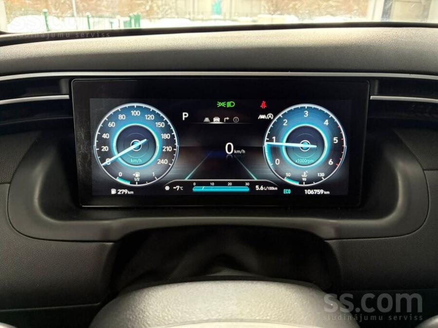 Pelēks Hyundai Tucson 2021 Rīga, ar dzinēja tilpumu 1.60 L un nobraukumu 107 tūkst. km par 18990 €, foto 11 vietnē AUTOMOTO.COM.LV