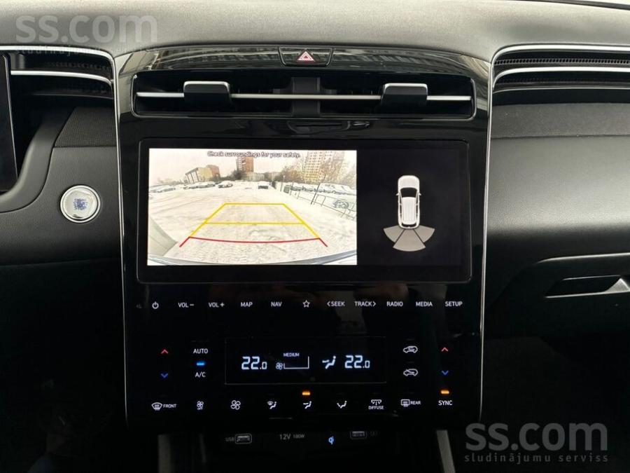 Pelēks Hyundai Tucson 2021 Rīga, ar dzinēja tilpumu 1.60 L un nobraukumu 107 tūkst. km par 18990 €, foto 15 vietnē AUTOMOTO.COM.LV