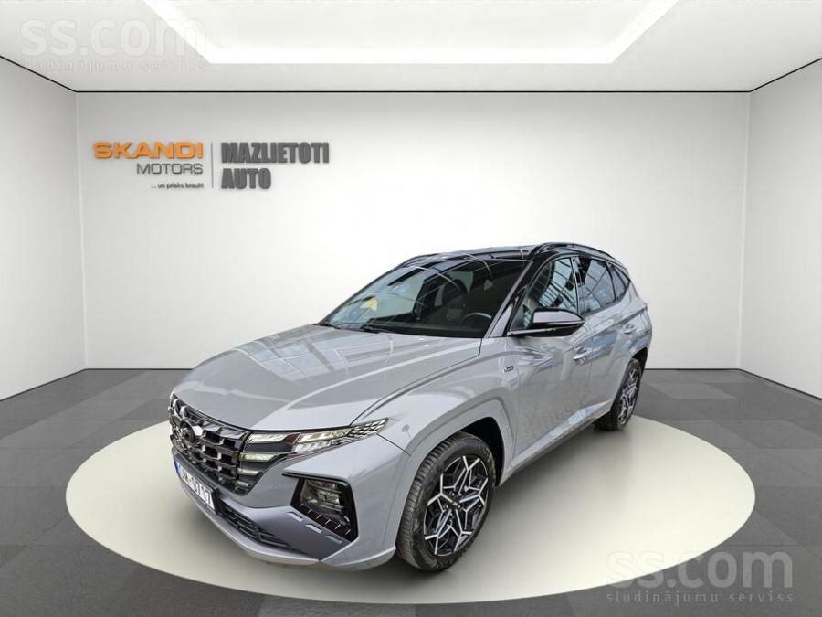 Grey Hyundai Tucson 2021 in Liepaja, with an engine capacity of 1.60 L and mileage of 65 thousand km for 20340 €, photo 1 on AUTOMOTO.COM.LV