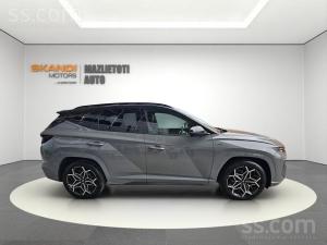 Grey Hyundai Tucson 2021 in Liepaja, with an engine capacity of 1.60 L and mileage of 65 thousand km for 20340 €, photo 8 on AUTOMOTO.COM.LV