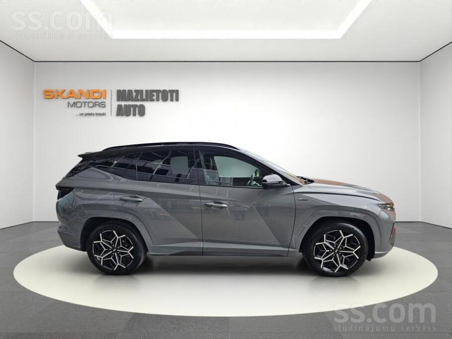 Grey Hyundai Tucson 2021 in Liepaja, with an engine capacity of 1.60 L and mileage of 65 thousand km for 20340 €, photo 8 on AUTOMOTO.COM.LV