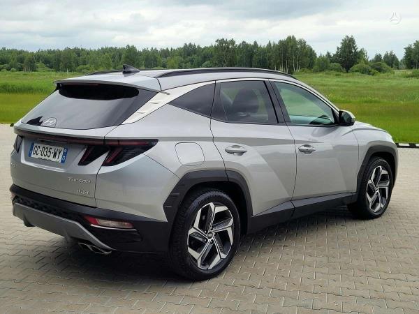 Pelēks Hyundai Tucson 2021 Šauļi, ar dzinēja tilpumu 1.60 L un nobraukumu 124 tūkst. km par 23250 €, foto 7 vietnē AUTOMOTO.COM.LV