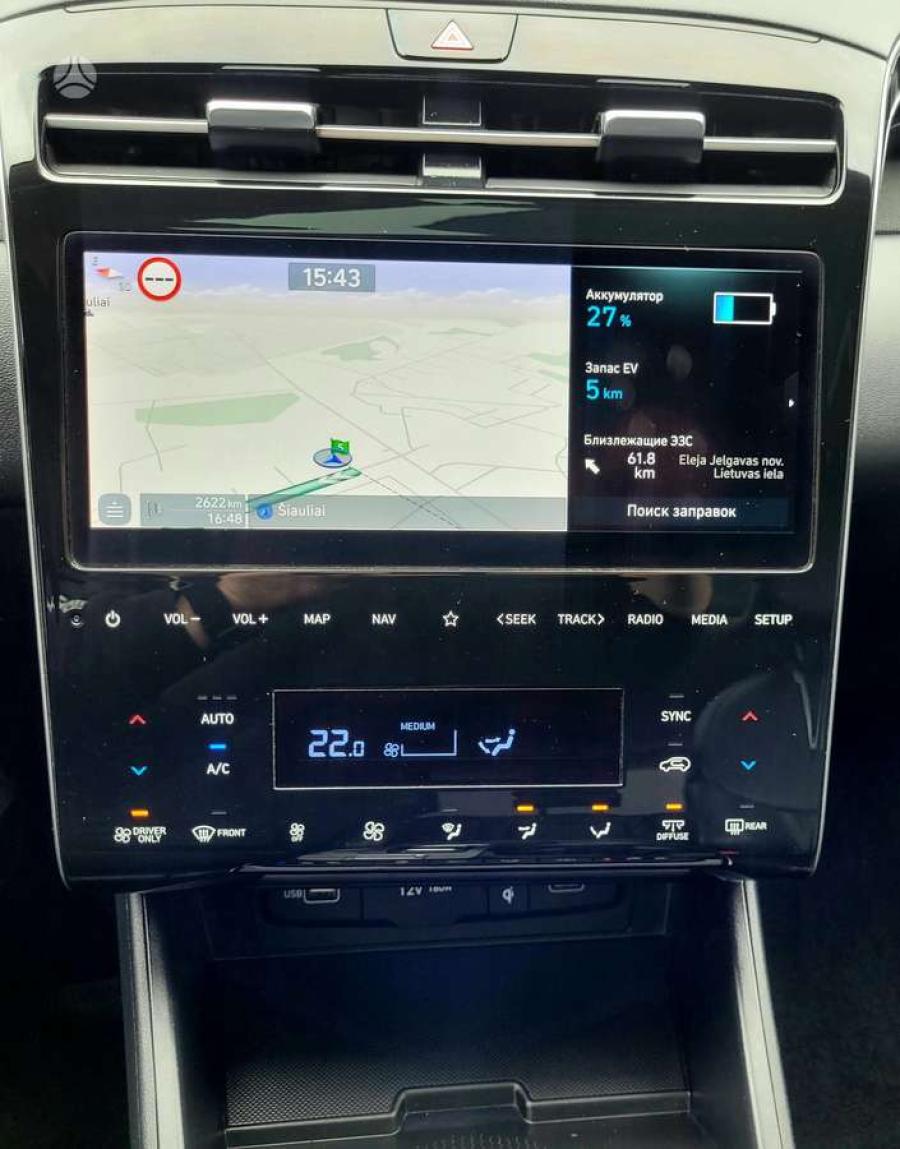 Pelēks Hyundai Tucson 2021 Šauļi, ar dzinēja tilpumu 1.60 L un nobraukumu 124 tūkst. km par 23250 €, foto 44 vietnē AUTOMOTO.COM.LV