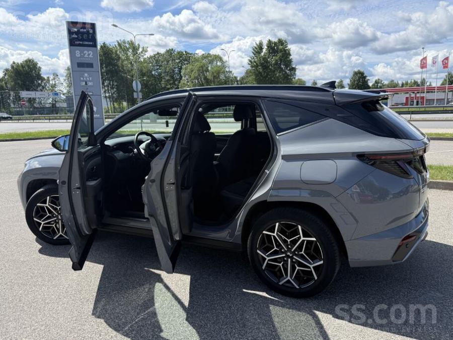 Pelēks Hyundai Tucson 2021 Rīga, ar dzinēja tilpumu 1.60 L un nobraukumu 69 tūkst. km par 22500 €, foto 5 vietnē AUTOMOTO.COM.LV
