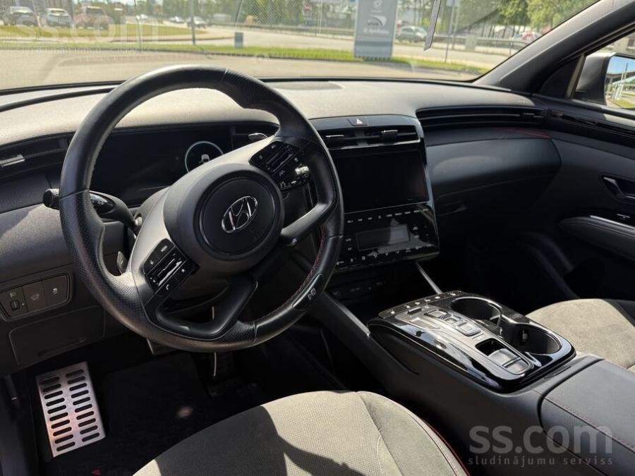 Pelēks Hyundai Tucson 2021 Rīga, ar dzinēja tilpumu 1.60 L un nobraukumu 69 tūkst. km par 22500 €, foto 8 vietnē AUTOMOTO.COM.LV