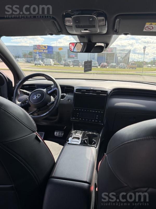 Grey Hyundai Tucson 2021 in Riga, with an engine capacity of 1.60 L and mileage of 69 thousand km for 22500 €, photo 9 on AUTOMOTO.COM.LV