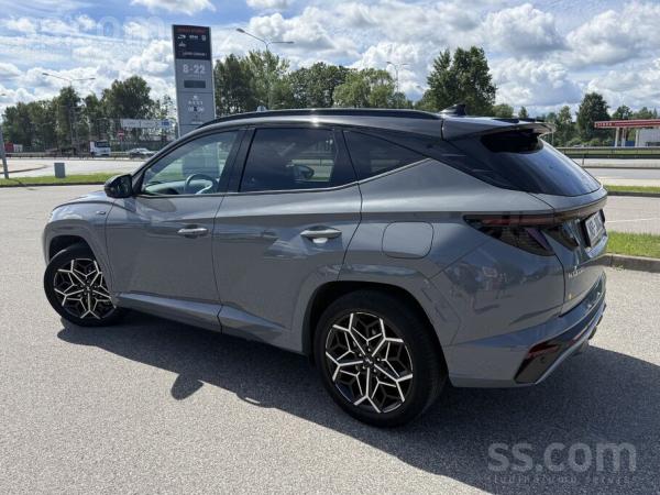 Grey Hyundai Tucson 2021 in Riga, with an engine capacity of 1.60 L and mileage of 69 thousand km for 22500 €, photo 10 on AUTOMOTO.COM.LV